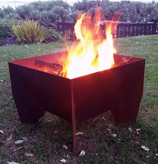 Steel Fire Pit Corten Fire Pits – Cor Ten Steel NZ