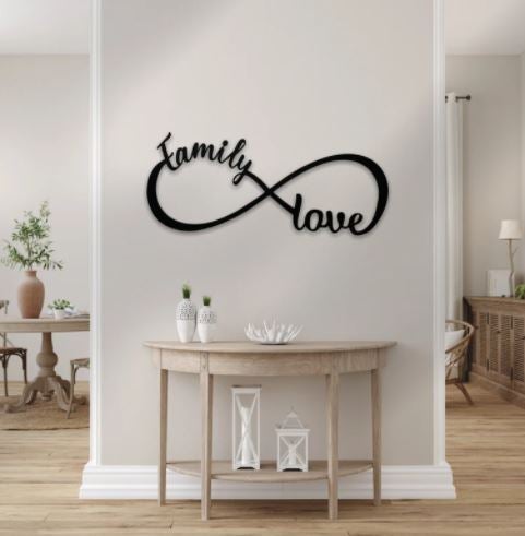 Infinity Family Wall Art – braydesignnz